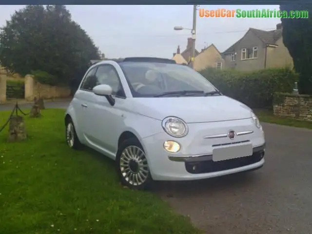 2009 Fiat 500 500 1.2 Lounge Convertible used car for sale in Barberton ...