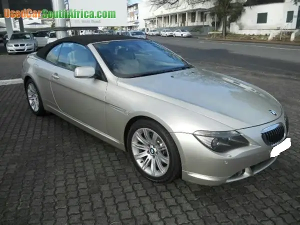2006 BMW 6 Series (E64) used car for sale in Johannesburg City Gauteng ...