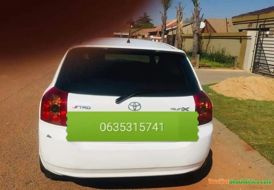 1968 Toyota RunX Toyota Runx1.4 Rs used car for sale in Randfontein ...