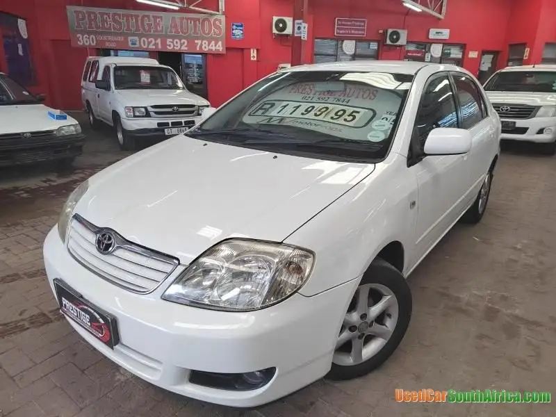 2005 Toyota Corolla 160 GSX used car for sale in Cape Town Central ...