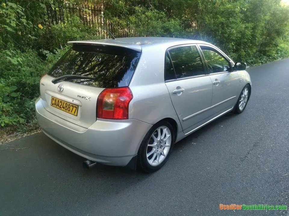 2003 Toyota RunX 180 RSi used car for sale in Worcester Western Cape ...