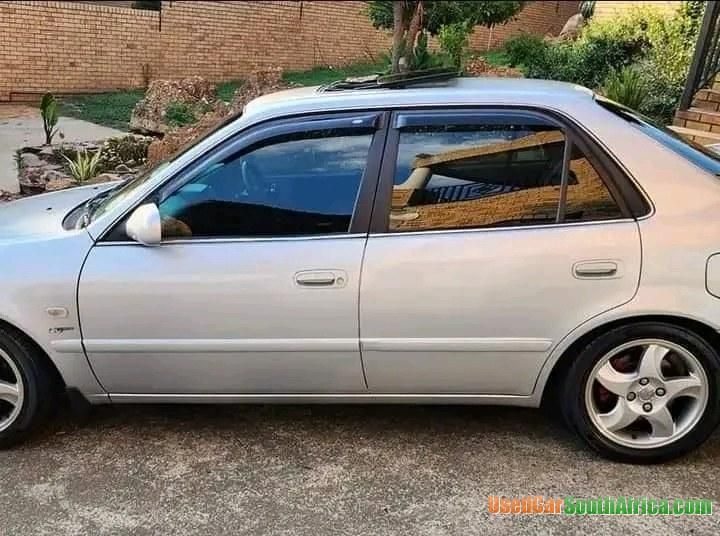 2001 Toyota Corolla Rxi 20v 6speed used car for sale in Malmesbury Western Cape South Africa ...